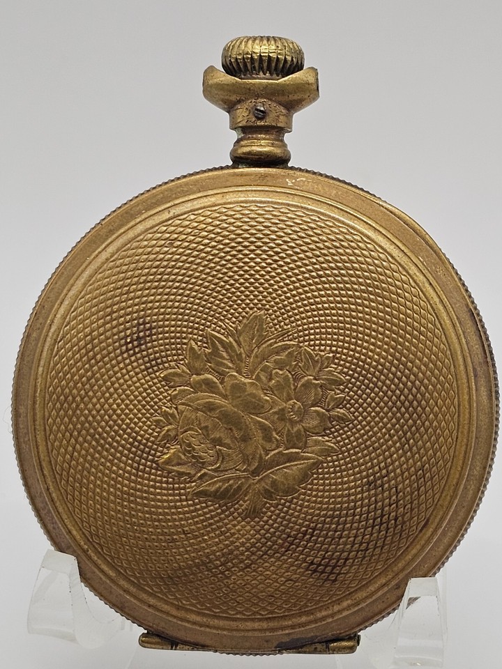 Gold Plated Worn 16s Hunting Pocket Watch Case No Bezel -PCAI061925 ...