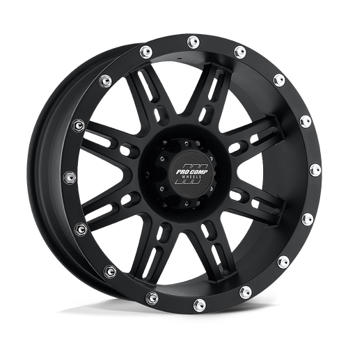 16x8 Pro Comp 7031 Stryler Flat Black Wheel 6x5.5 (0mm) 844658022904| eBay
