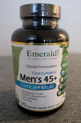EMERALD LABS Men's 45+ Clinical Multi Multivitamin for Comprehensive ...