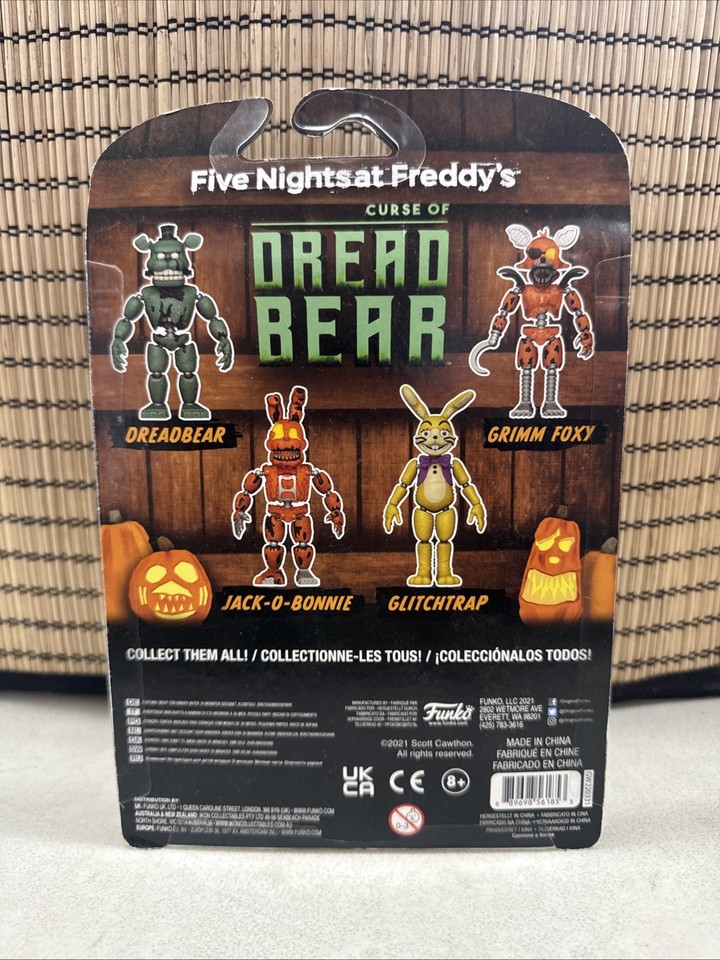 Funko Five Nights at Freddy's - Curse Of Dread Bear Grimm Foxy Action ...