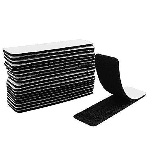 JCBIZ Sofa Cushion Sheet Sticker Pads 100x30mm Rectangular Black Sofa ...