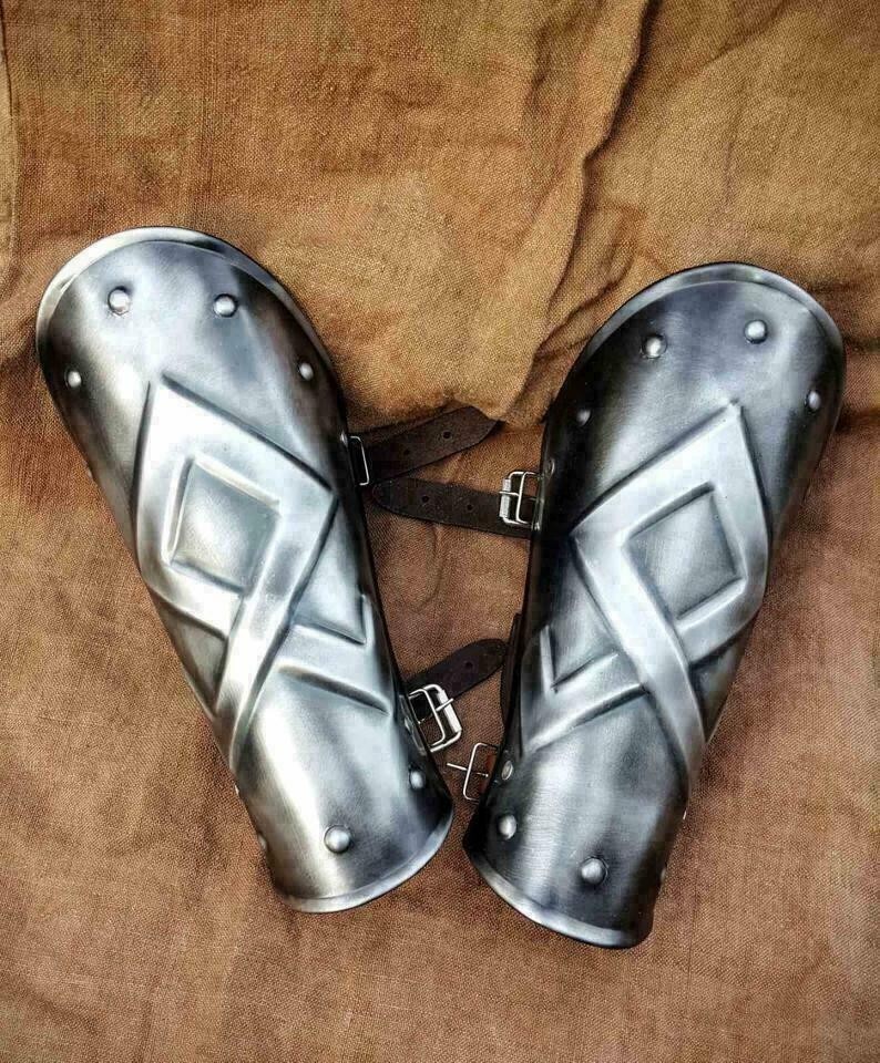 Medieval Arm Bracers Armor for Battle Warrior Hand Protection | eBay