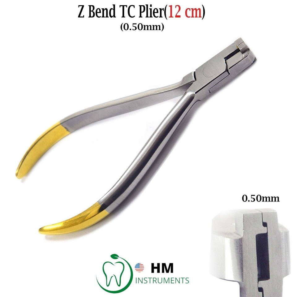 Dental Z-Bend Plier TC Orthodontic Arch Wire Bending Detailing Forming ...