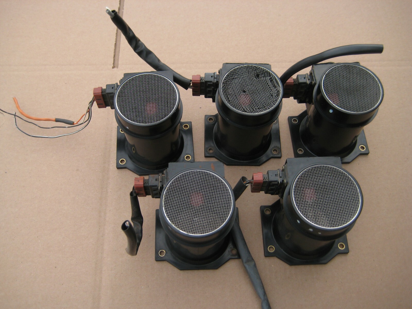 Lot of 5 Nissan 300ZX OEM Mass Air Flow Sensor MAF OEM | eBay