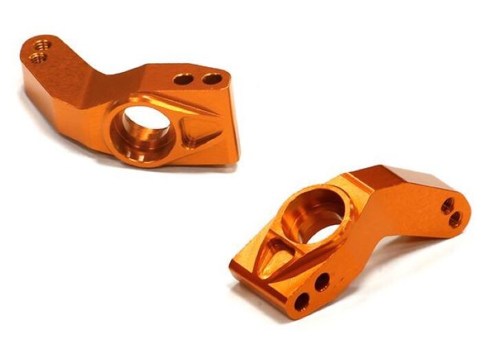 Integy Orange Aluminum Slash 2wd parts: T8649ORANGE Rear Skid Plate ...