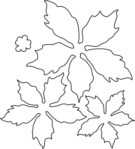 Sizzix Bigz Die 658261 Tattered Poinsettia by Tim Holtz for sale online ...