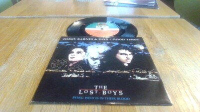 Jimmy Barnes & INXS Good Times 1st UK PS 45 7" 1887 The Lost Boys ...
