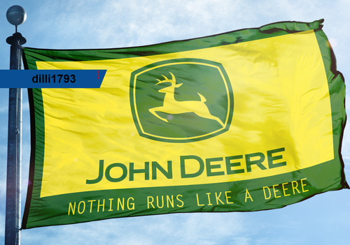 John Deere Flag (3x5 ft) USA Tractors Yellow Green | eBay
