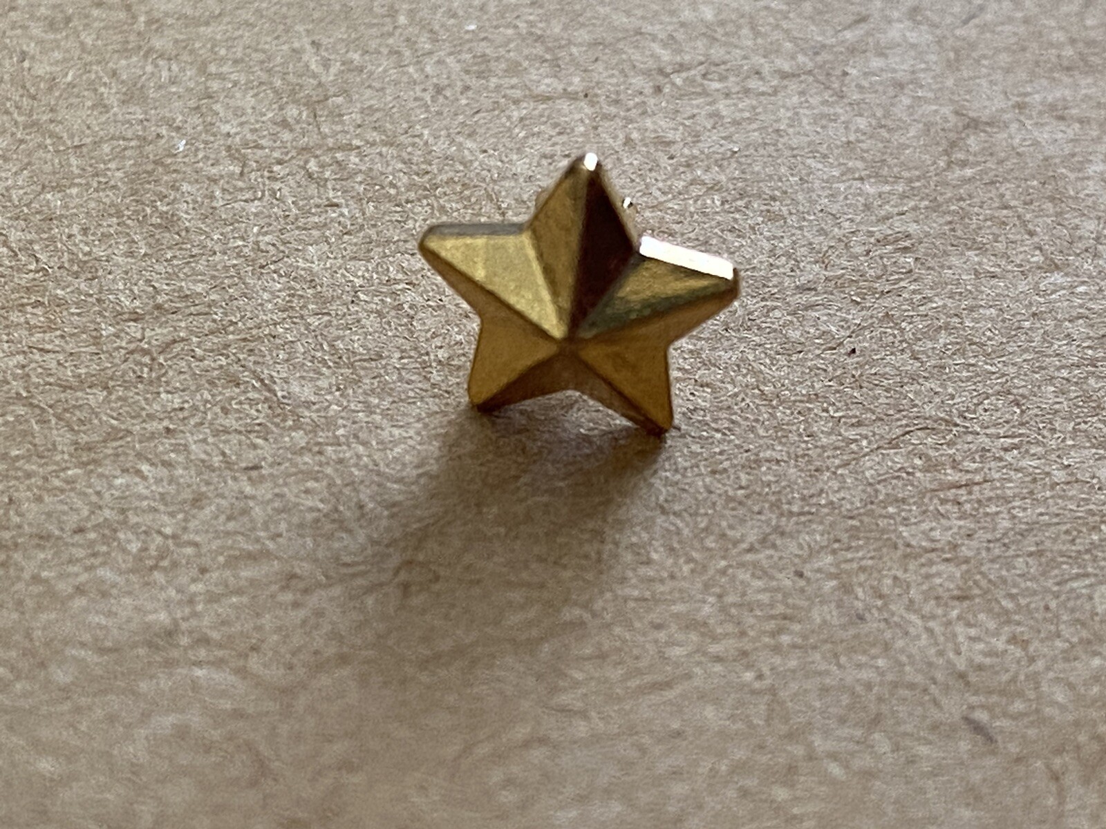 Large Pronged Gold Star Attachment Device For Medals and Ribbon Bars | eBay