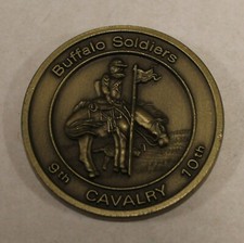 Buffalo Soldier Cavalry Infantry Army Challenge Coin CS for sale online ...
