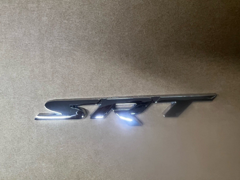 2000 - 2015 DODGE CHRYSLER PLYMOUTH JEEP SRT CHROME LETTERING EMBLEMS ...