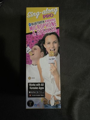 Wireless Express Pro Karoake Bluetooth Mic Dual Gold | eBay