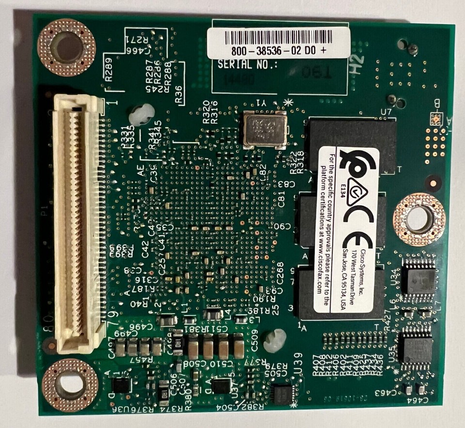 New Open Box GENUINE CISCO PVDM4-32 High-Density Voice & Video DSP ...