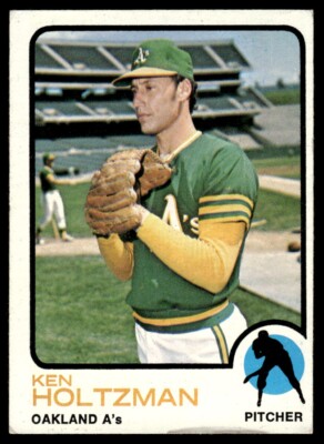 1973 Topps Ken Holtzman Oakland Athletics #60 | eBay