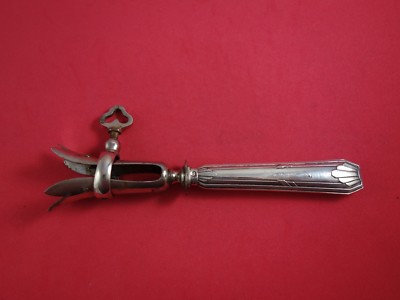 French Sterling Silver by Unknown Bone Holder Hollow Handle 7 3/4 ...