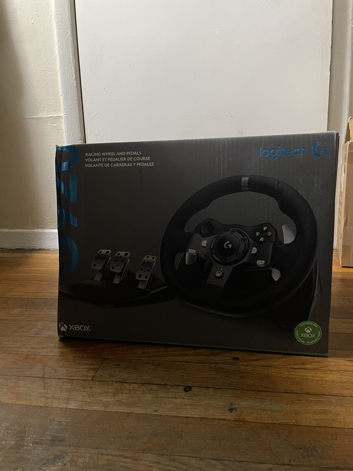 Logitech G920 Driving Force Racing Wheel - Black (941-000121) for sale ...