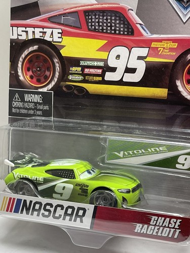 Disney Pixar Cars Nascar Series Diecast - Chase Racelott Vitoline #9 ...