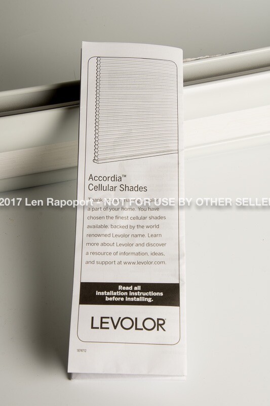 NEW Levolor Sheer Efficiency Snow Outside Mount Cellular Blind 34.5X78 ...