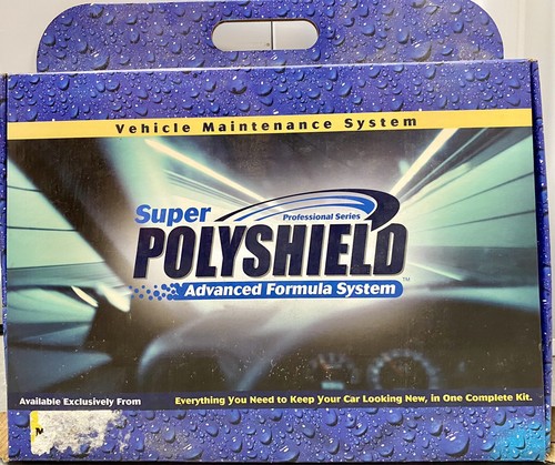 Super Polyshield Advanced Formula Car Detailing System -Complete Kit ...