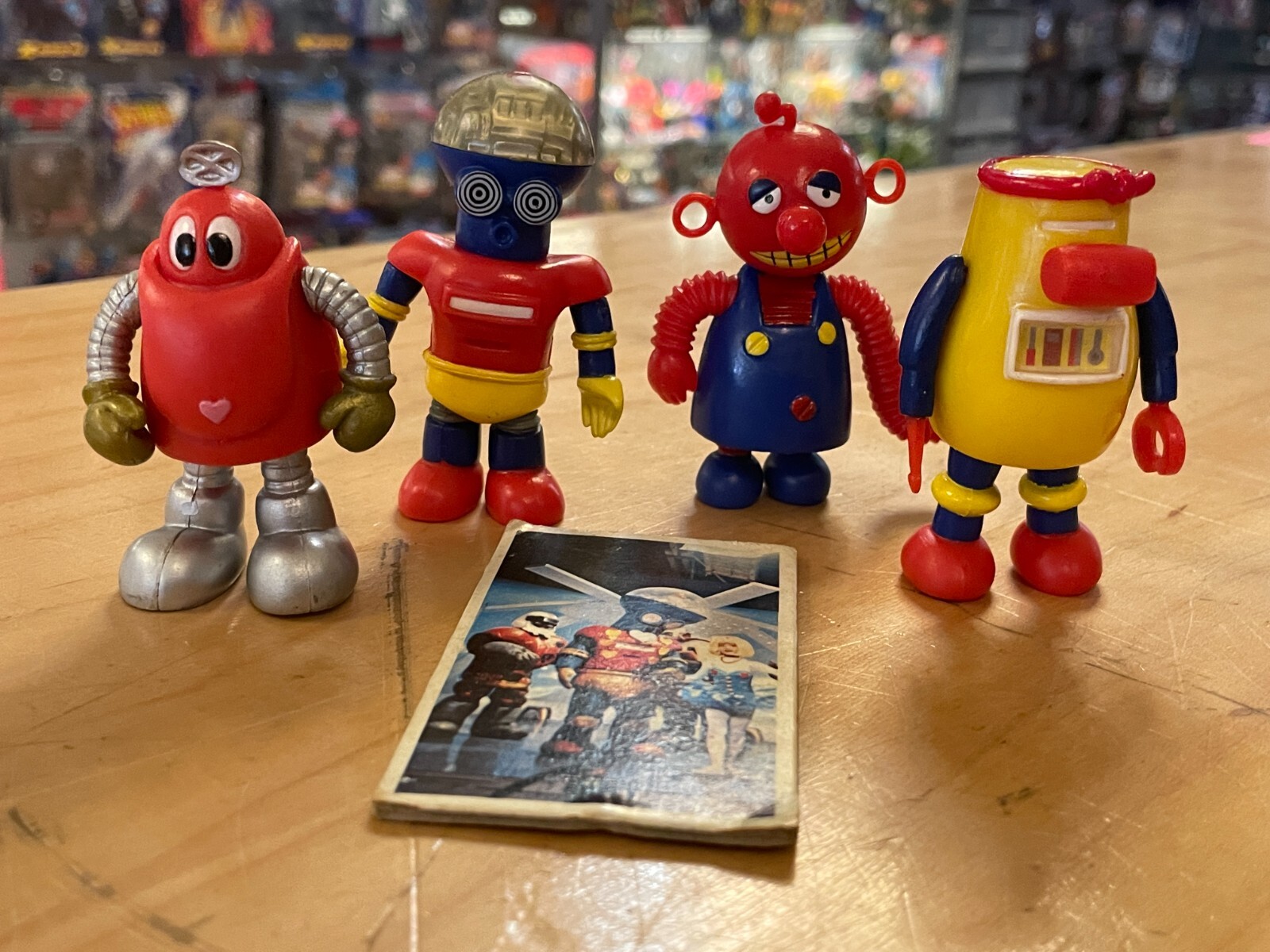 SET OF 4 FIGURES ROBOCON ROBOGARI ROBOPAR ROBOTON | eBay