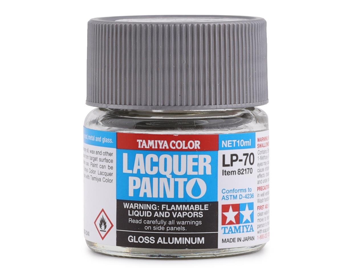 Tamiya LP-70 Gloss Aluminum Lacquer Paint (10ml) TAM82170 | eBay