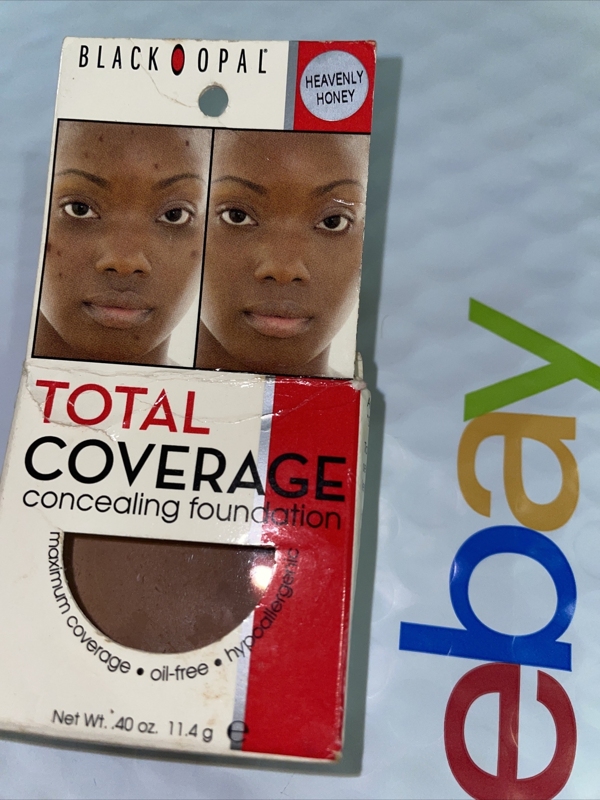 DISCONTINUED Black Opal Total Coverage Concealing Foundation HEAVENLY HONEY | eBay