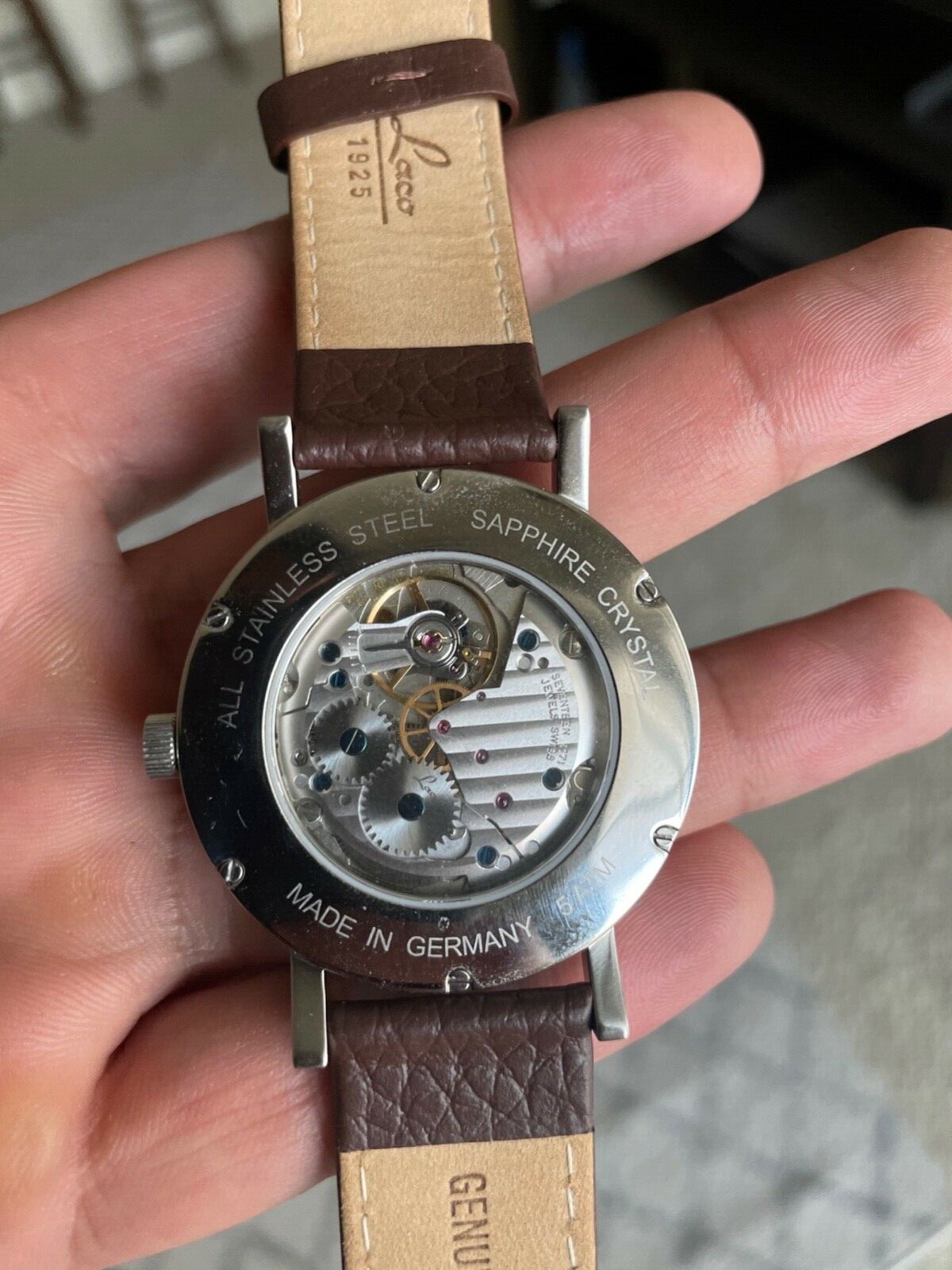 LACO Mechanic Watch Plauen 40 **$550 OFF!** | eBay