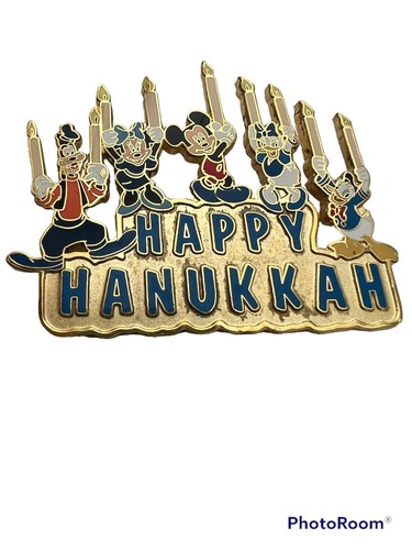 Disneyland Pin 3205 - Hanukkah - Mickey and Gang | eBay
