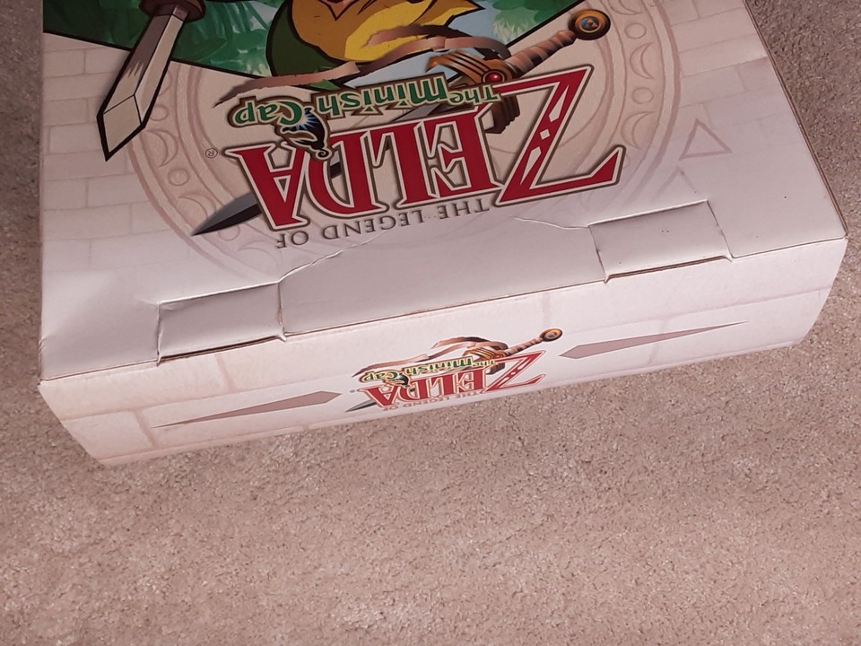 LARGE DISPLAY BOX Legend of Zelda The Minish Cap Store Promo Game Boy ...