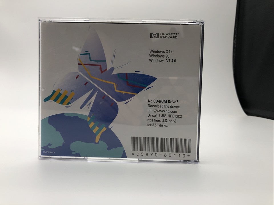 HP DeskJet 720C Series V10.1 Software (Vintage CD-ROM, 1997) | eBay