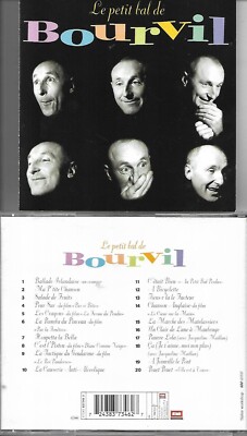 CD BOURVIL LE PETIT BAL BEST OF 20T DE 1996 DUO JACQUELINE MAILLAN TBE ...