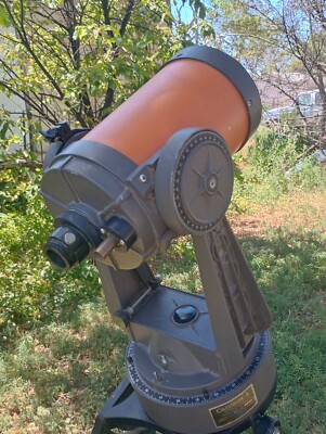 *Vintage Celestron C5 Orange Tube Cassegrain Telescope & Tripod* | eBay