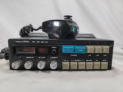 Realistic TRC-480 AM SSB CB Radio w/ Ch. Scan | eBay
