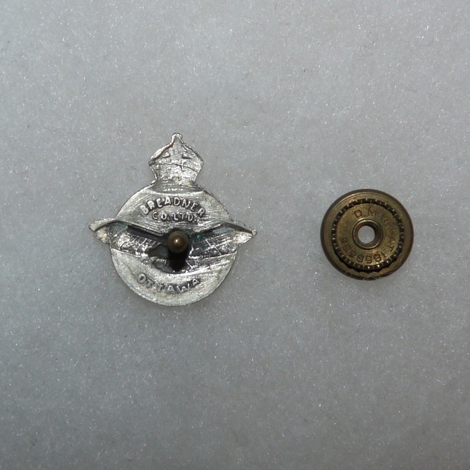 Original WW2 Royal Canadian Air Force RCAF Reserve Lapel Pin (Breadner ...