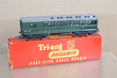 TRIANG R344 R620 BR GREEN ENGINEERING DEPARTMENT CLERESTORY BRAKE COACH ...