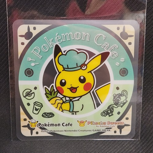 2021 Pokemon Center Pokemon Cafe Pikachu Coaster Exclusive | eBay