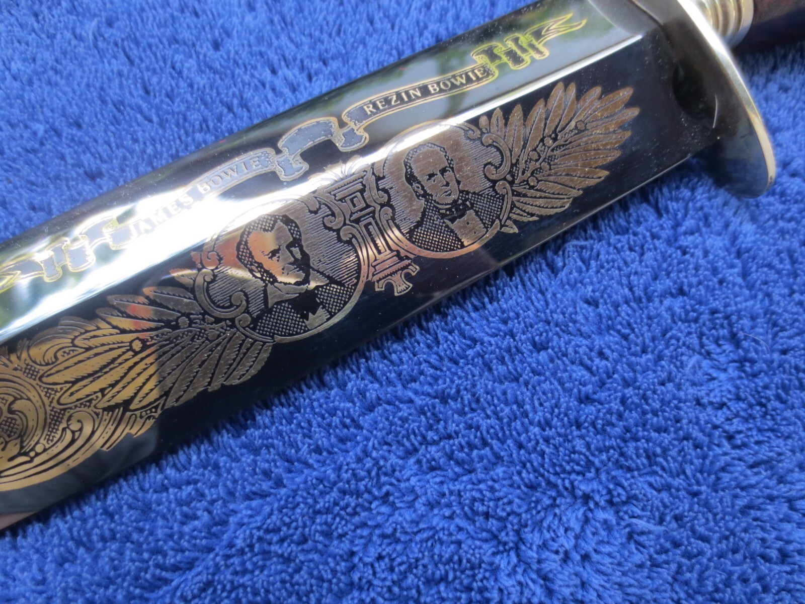 VINTAGE GERMAN MADE JIM BOWIE KNIFE VIDALIA SANDBAR FIGHT DAGGER WITH ...