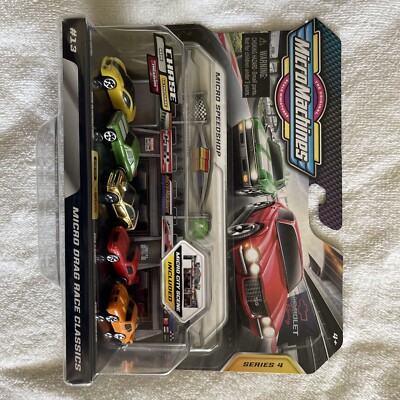 Micro Machines Series 4 Micro Drag Race Classics #13 Chase ULTRA RARE ...