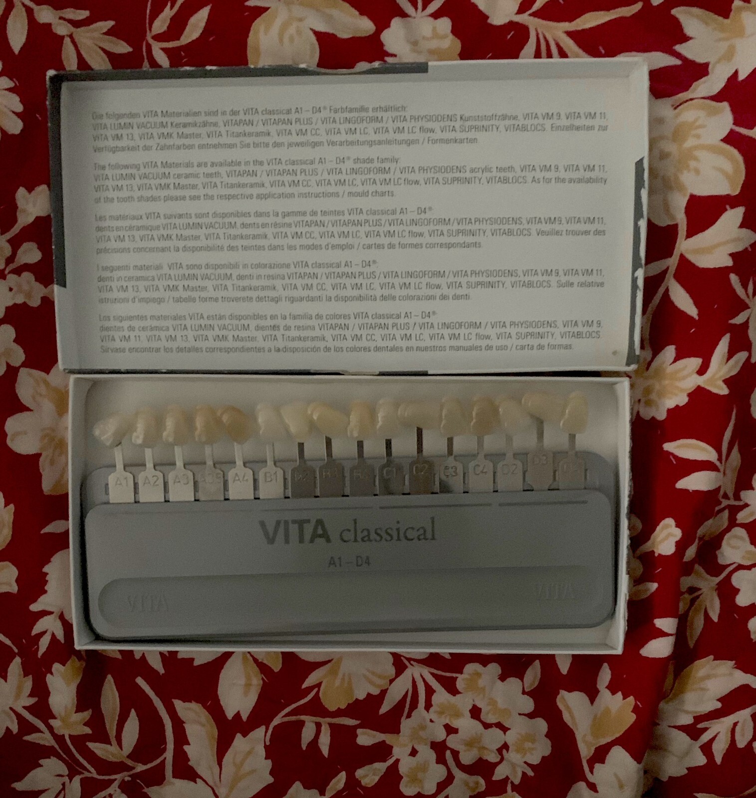 Vita B027C Classical A1-D4 Shade Guide for sale online | eBay