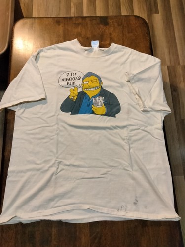 Vintage Phish Lot Shirt 2002 Simpsons Men's XXL | eBay