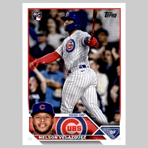 Nelson Velazquez Rookie #US31 2023 Topps Update Chicago Cubs Baseball Card MLB | eBay