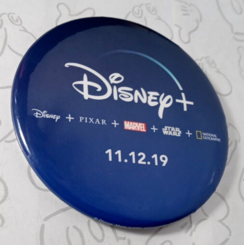 Disney+ Plus Day Button November 12 2019 Disneyland Commemorative ...