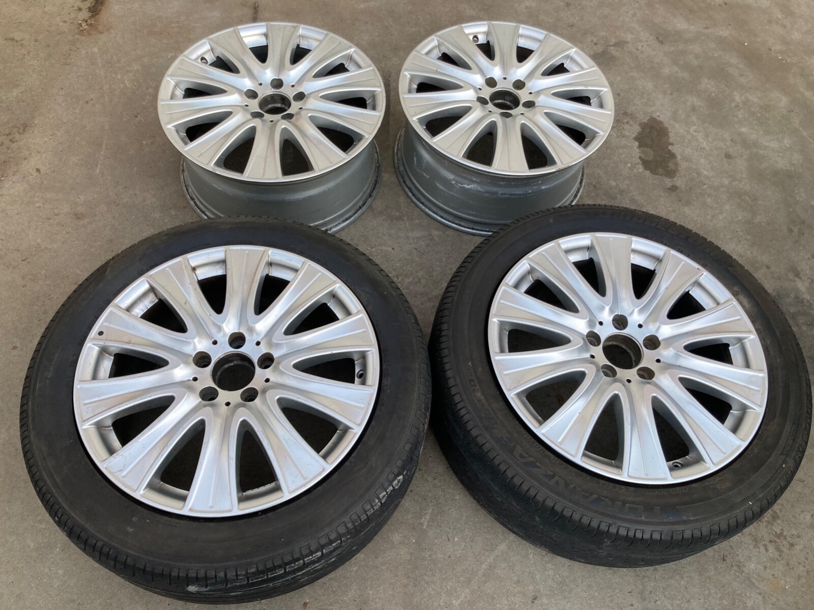 Mercedes-Benz S-Class 14 222 Type; S550 18x8 10 spoke Original OEM ...