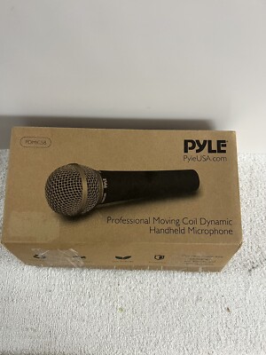 Pyle PDMIC58 Professional Moving Coil Dynamic Handheld Microphone + 15 ...