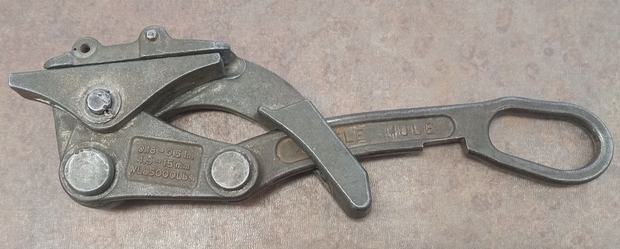 Little Mule Wire Grip 5000 Lbs Japan .18 - .6”. 4.5 - 15 mm | eBay