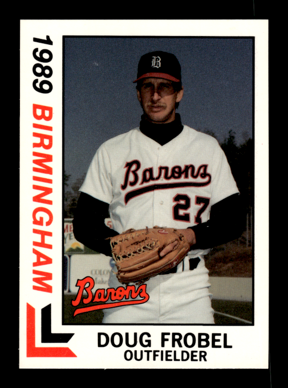 1989 Best # 7 Doug Frobel Card (ML) Birmingham Barons Chicago White Sox ...