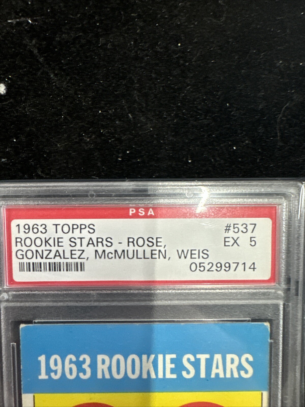 1963 Pete Rose Rookie Card Topps PSA 5 Reds Baseball | eBay