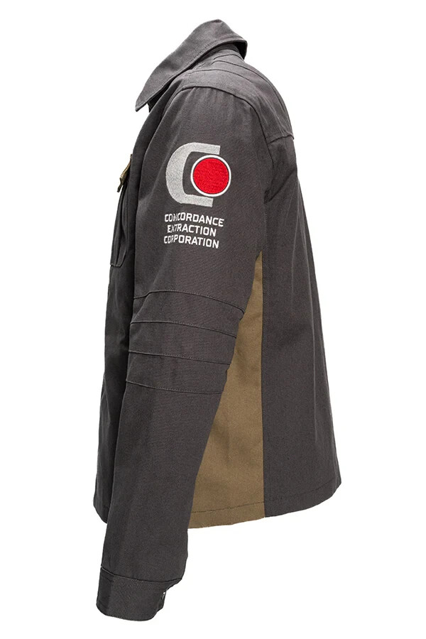 Dead Space CEC Member Cotton Canvas Jacket Coat Full Zipper Ishimura ...