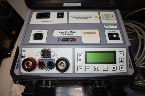 DV Power Micro-Ohmmeter RMO Series 400A RMO400G test current from 5 to ...
