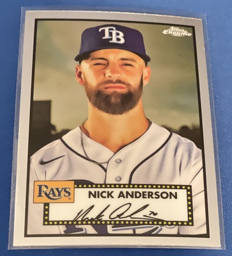 2021 Topps Chrome Platinum Anniversary #440 Nick Anderson Tampa Bay ...